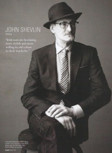 John Shevlin appearing in Social & Personal March 2013 | Shevlin